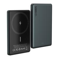 China Magnetic Power Bank 10000mAh Wireless Charger 15W Fast Charge with Overcharge Protection for sale