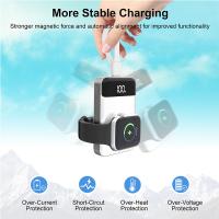 China Universal 3000mAh Portable iWatch Charger Fast Charging Power Bank 5V1A for sale