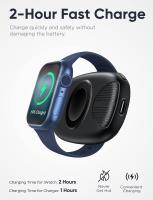 China 10000mAh Smartwatch Power Bank 5V/1A Input Type C Portable Charger for iWatch for sale
