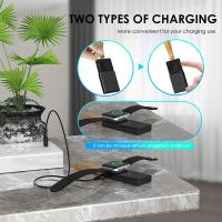 China Portable 1000mAh Smartwatch Power Bank Type C Lithium-ion Battery 5V 1A for sale