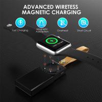 China Portable 1000mAh Smartwatch Power Bank Type C Lithium-ion Battery 5V 1A for sale