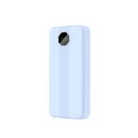 China Portable 10000mAh PD Power Bank 20W Fast Charging ABS PC Blue White for sale