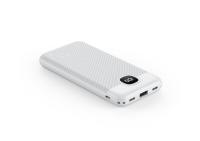 China Amjor 10000mAh PD 20W Power Bank Blue White MICRO 5V 2A Portable Charger for sale