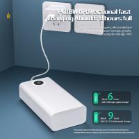China 10000mAh Safety Power Bank with PD20W Input Overcharge Protection Black White for sale