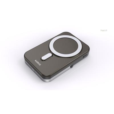 China Magnetic Wireless 10000mAh Power Bank 15W Output Type C Input Overcharge Protection for sale