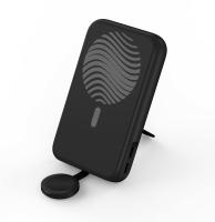 China Custom Magnetic Power Bank 10000mAh Li-Polymer 15W Wireless Fast Charging Portable for sale