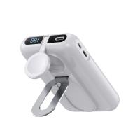 China Li Polymer Magnetic Power Bank 10000mAh Wireless Charger Type C 5V/3A 15W for sale