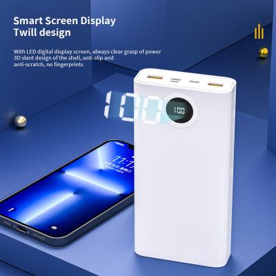 China Large Capacity Universal Lithium Polymer Power Bank ABS PC Fireproof 20W PD Charging for sale