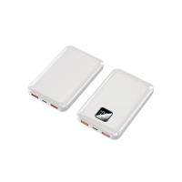 China 10000mAh PD Power Bank 20W Fast Charging Portable Charger Blue White for sale