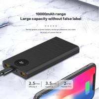 China 10000mAh PD 22.5W Portable Power Bank ABS PC Fast Charging Battery Pack for sale
