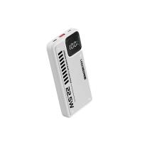 China White Fast Charging Powerbank Portable With Lightning Cable Output 5V 2.4A for sale