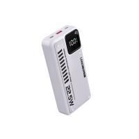 China 20000mAh Portable Fast Charging Power Bank with Built In USB C and Lightning Cables 20W Input for sale