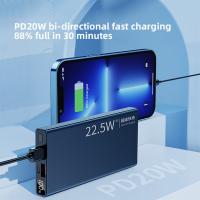 China 10000mAh Universal Compatibility Polymer Cell Power Bank with Type C and Micro Outputs for sale