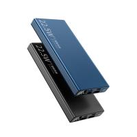China 10000mAh PD Power Bank 22.5W Fast Charging Metal Housing Portable Phone Charger for sale