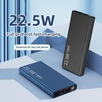 China 10000mAh PD Power Bank 22.5W Fast Charging Metal Housing Portable Phone Charger for sale