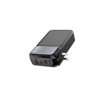 China 10000mAh Wall Plug Power Bank Portable Charger 5V 2A Li-Polymer White Black for sale