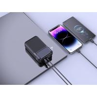 China 10000mAh Wall Plug Power Bank Portable Charger 5V 2A Li-Polymer White Black for sale