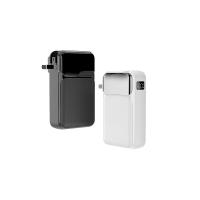 China 10000mAh Wall Plug Power Bank PD18W Output LED Indicator Overcharge Protection Portable Charger for sale