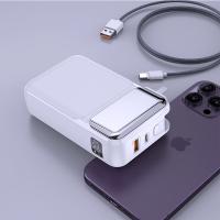 China 10000mAh Wall Plug Power Bank PD18W Output LED Indicator Overcharge Protection Portable Charger for sale