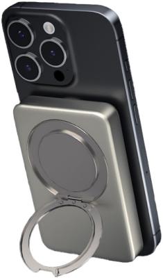China 3 in 1 Magnetic Wireless Power Bank 22.5W for iPhone iWatch Airpods with O Stand for sale