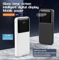 China 10000mAh 22.5W Portable Battery with Built-in Cable for Outdoor Use for sale