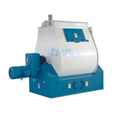 China Farm Use Feed Mixer Single Shaft Paddle Mixer Animal Feed Mixer Machine Customized 0.2m3 for sale