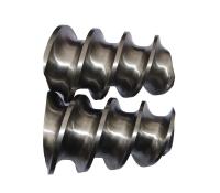 China High Strength Feed Extruder Screw Extrusion Machine Parts  Manufactured For Fish Shrimp Feed Processing for sale