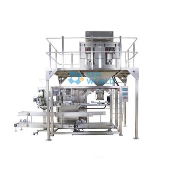 China Semi Automatic Packaging Machine 100-200Bags/Min For Feed / Food / Fertilizer for sale