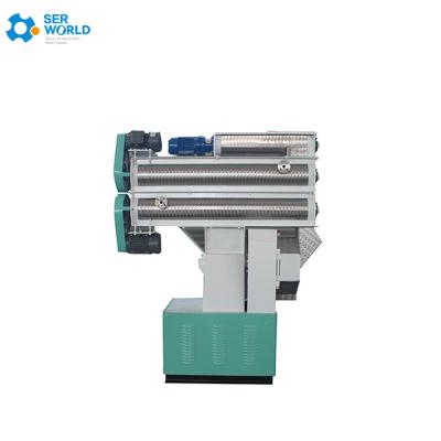 China Stainless Steel  Double layer Conditioner Small Feed Pellet Mill Machine Machine For Making Pellets Feedstuff Pellet Machine Pellet Maker Granulator Pellet Machine For Animal Feed for sale