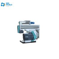 China Stainless Steel  Double layer Conditioner Small Feed Pellet Mill Machine Machine For Making Pellets Feedstuff Pellet Machine Pellet Maker Granulator Pellet Machine For Animal Feed for sale
