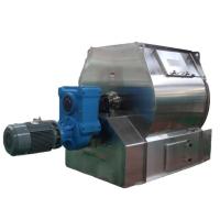 China Stainless Single Shaft Paddle Mixer 1T/H For Animal Feed Mixer Machine for sale