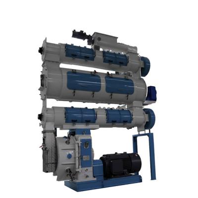 China SWZL Series Biomass Feed Pellet Machine granulator for animal feedstuff feed stuff pellet machine animal feed granulation machine 55kw Poultry Feed Pellet Mill for sale