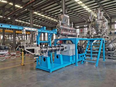 China 1000-2000kg/Hour Small-Scale Aquatic Feed Production Line Small Manufacturing Machines Mini Fish Feed Making Machine Floating Fish Pellets Plant Sinking Fish Pellets Plant for sale
