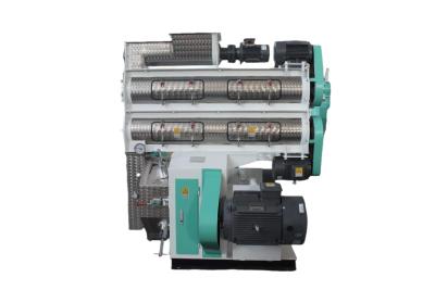 China 2-5T/H Double Motor Double-layer Conditioner Small Pellet Mill Machine for sale