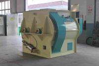 China Twin-Shaft Paddle Mixer Animal Feed Mixer Machine 1000kg/P For Livestock Feed Line for sale