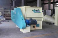 China Twin-Shaft Paddle Mixer Animal Feed Mixer Machine 1000kg/P For Livestock Feed Line for sale