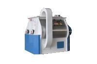 China 250kg/P Stainless steel mixer Double-Shaft Paddle Mixer Animal Feed Mixer Machine For Poultry Feed Line for sale