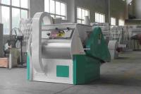 China 250kg/P Stainless steel mixer Double-Shaft Paddle Mixer Animal Feed Mixer Machine For Poultry Feed Line for sale