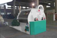 China 250kg/P Stainless steel mixer Double-Shaft Paddle Mixer Animal Feed Mixer Machine For Poultry Feed Line for sale