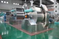 China Stainless Single Shaft Paddle Mixer 1T/H For Animal Feed Mixer Machine for sale