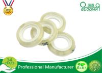 China Easy Tear Crystal Clear Parcel Tape Water Activated For School for sale
