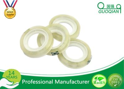 China Easy Tear Crystal Clear Parcel Tape Water Activated For School for sale