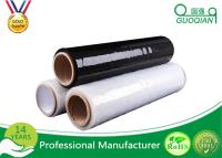 China Custom Stretch Black Pallet Wrap Film 1-100mic Thickness For Food / Glass Package for sale