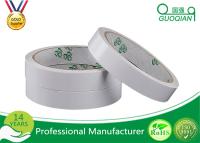 China White / Yellow Color Double Side adhesive Tape Oil Based Hot Melt Adhesive Tape for sale