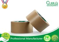 China Corrugated Gummed Kraft Paper Tape With 2.5 Inches X 600 Feet for sale
