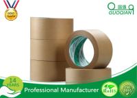 China Corrugated Gummed Kraft Paper Tape With 2.5 Inches X 600 Feet for sale