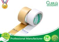 China Reinforced White / Brown Kraft Tape , Custom Adhesive Printed Kraft Tape 1-60mic Thickness for sale