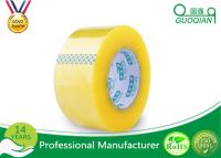 China Hot Melt Transparent BOPP Packing Tape For Carton Sealing Environmental Protection for sale
