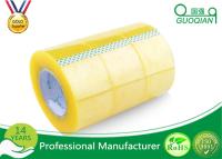 China Pressure Sensitive BOPP Packing Tape Strong Adhesive Single Sided Clear Shipping Tape for sale
