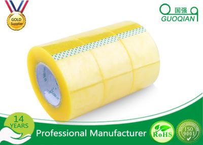 China Pressure Sensitive BOPP Packing Tape Strong Adhesive Single Sided Clear Shipping Tape for sale